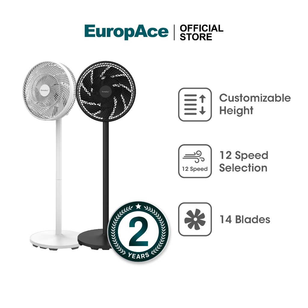 EuropAce 14'' DC Tatami Fan with Remote - EJF 7145Z | Shopee Singapore
