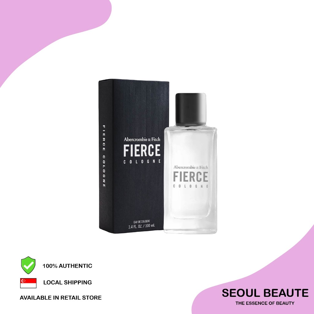 Abercrombie & Fitch Fierce Cologne 100ml (NEW PACKAGING) | Shopee Singapore