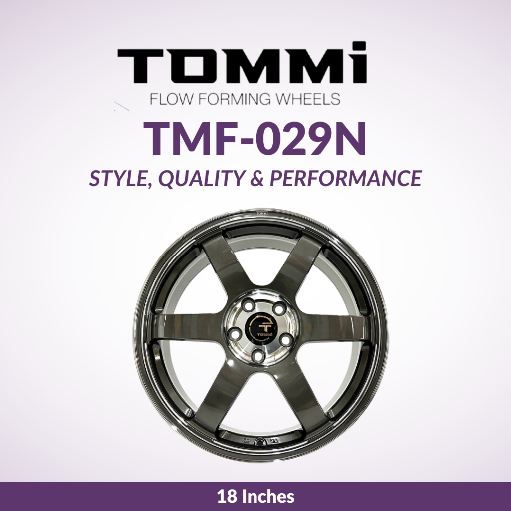 TOMMI FLOW FORMING RIMS TMF-029N (18 inches) | Shopee Singapore