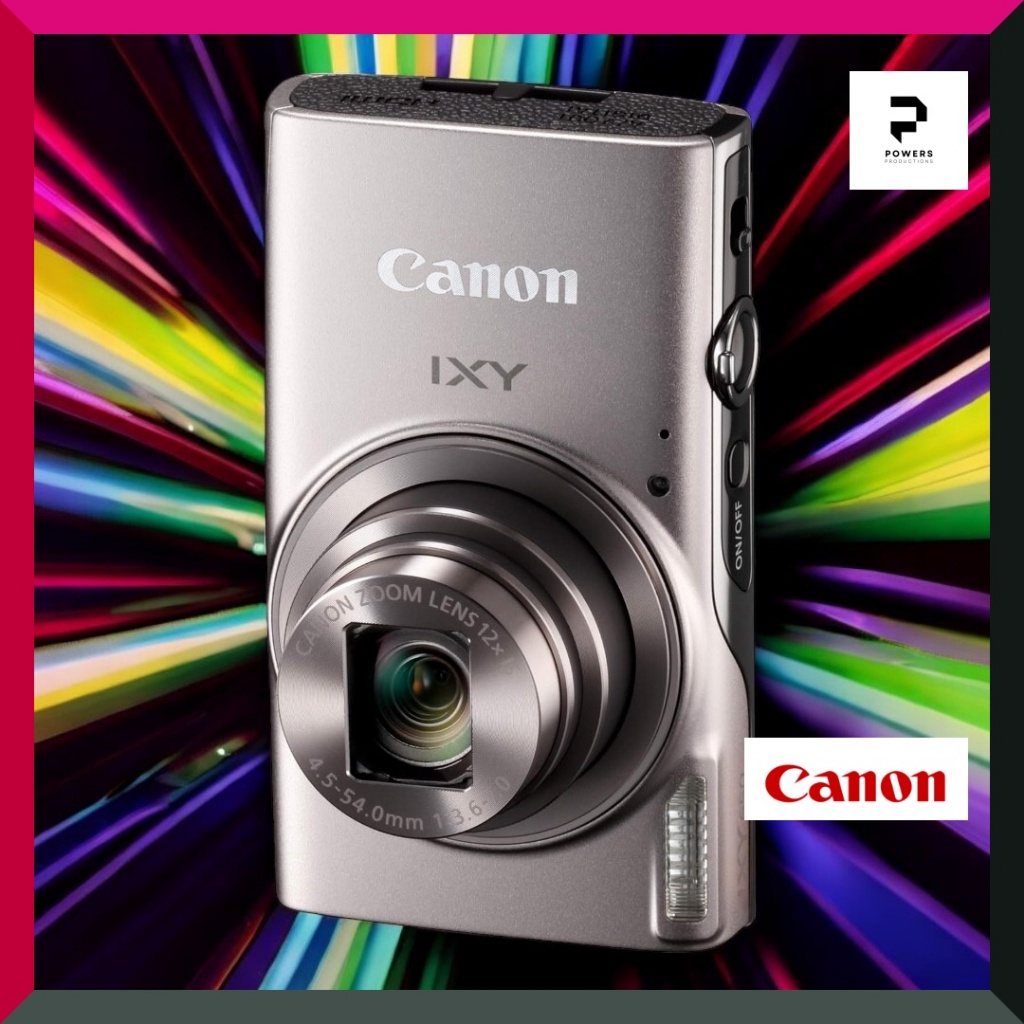 Canon IXY 650 silver compact digital camera with 12x optical zoom / Wi-Fi enabled | Shopee Singapore
