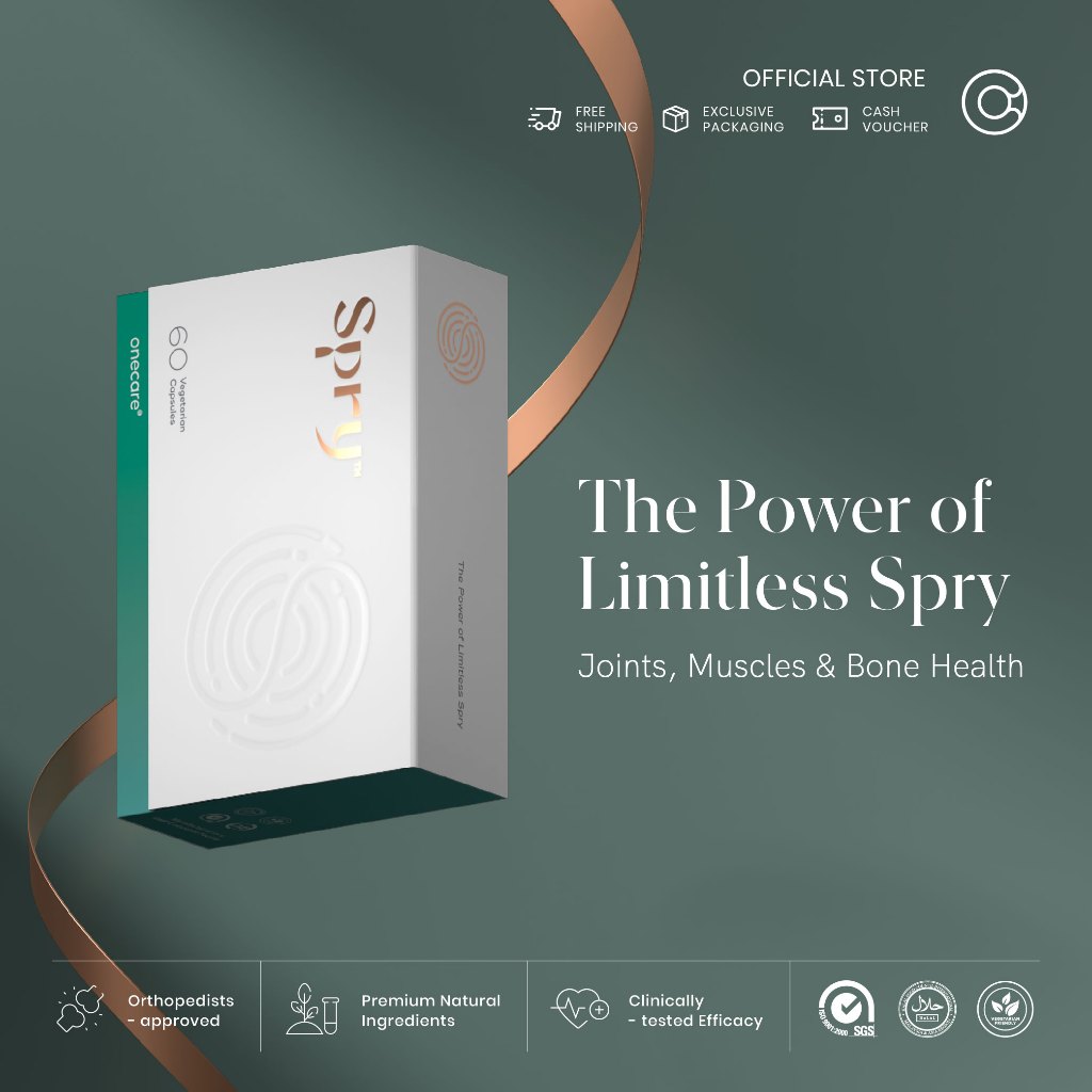 Spry | Onecare l Joint Supplement | Joint Muscle Bone Stiff Ache Pain ...