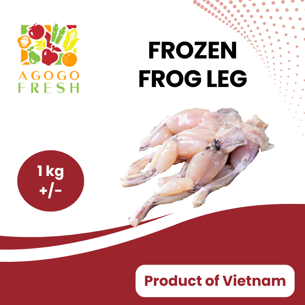 [Agogo Fresh - Frozen] Frozen Frog Leg (1kg +/-) | Shopee Singapore
