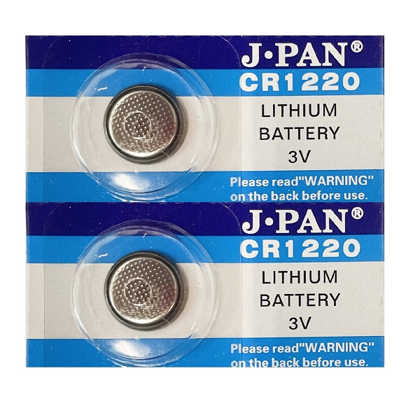 [SG] [2 Pieces] J.PAN CR1220 Lithium Cell Button Battery | Shopee Singapore