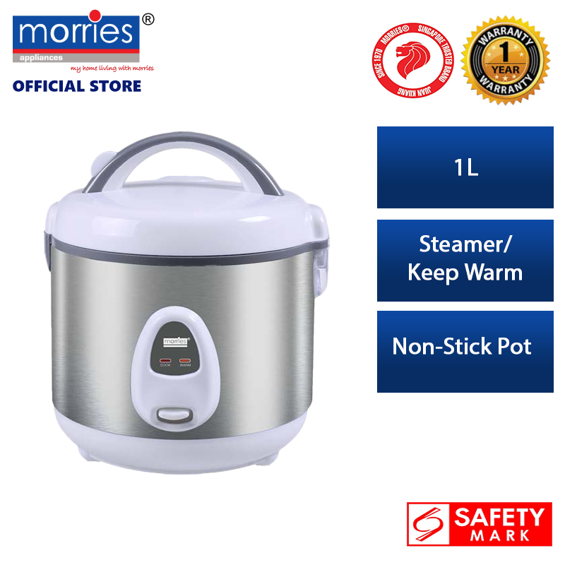 Morries 1L Mini Rice Cooker MS-RC10DL | Shopee Singapore