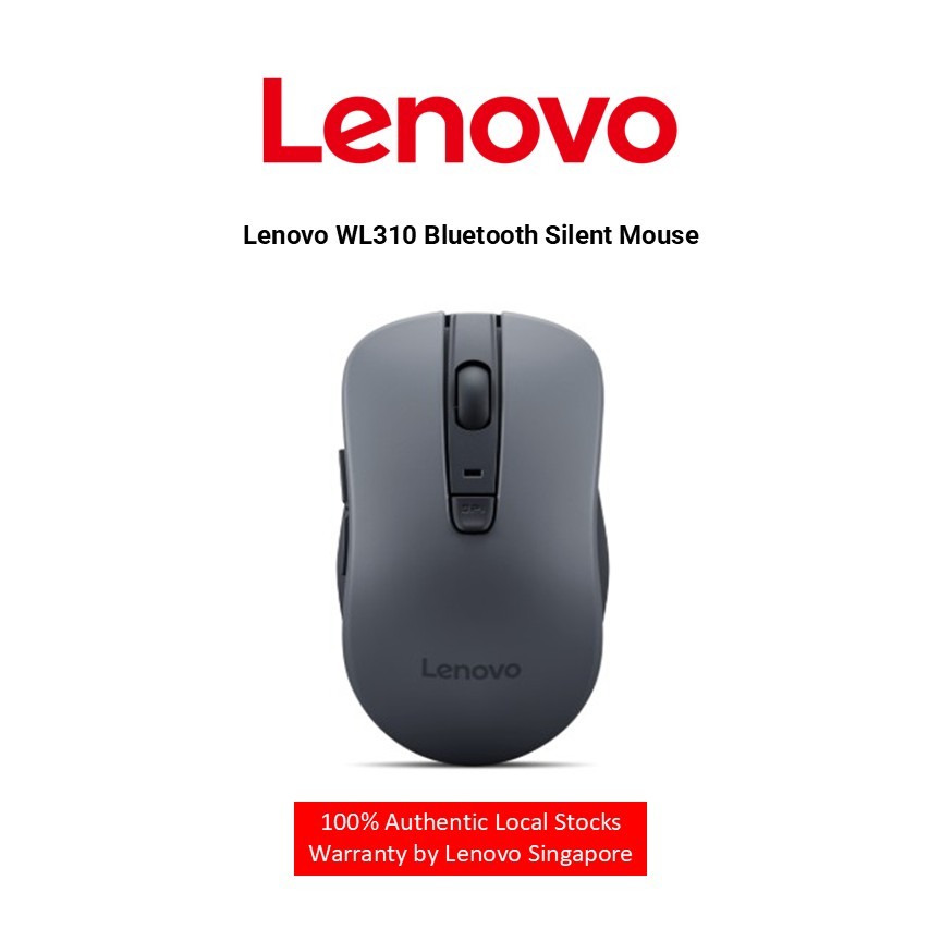 [Brand New] Lenovo WL310 Bluetooth Silent Mouse (ENG Manual) | Shopee Singapore