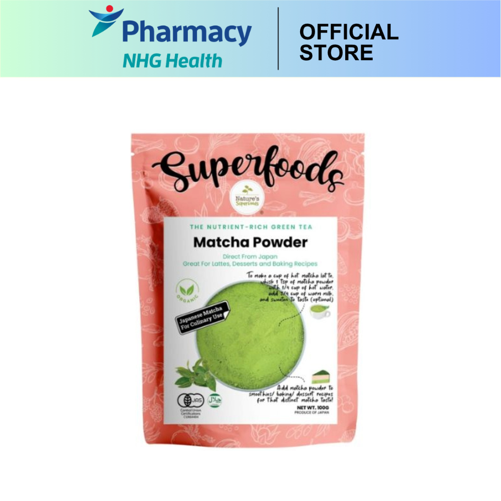 NSF Organic Matcha Powder 100g - oos | Shopee Singapore
