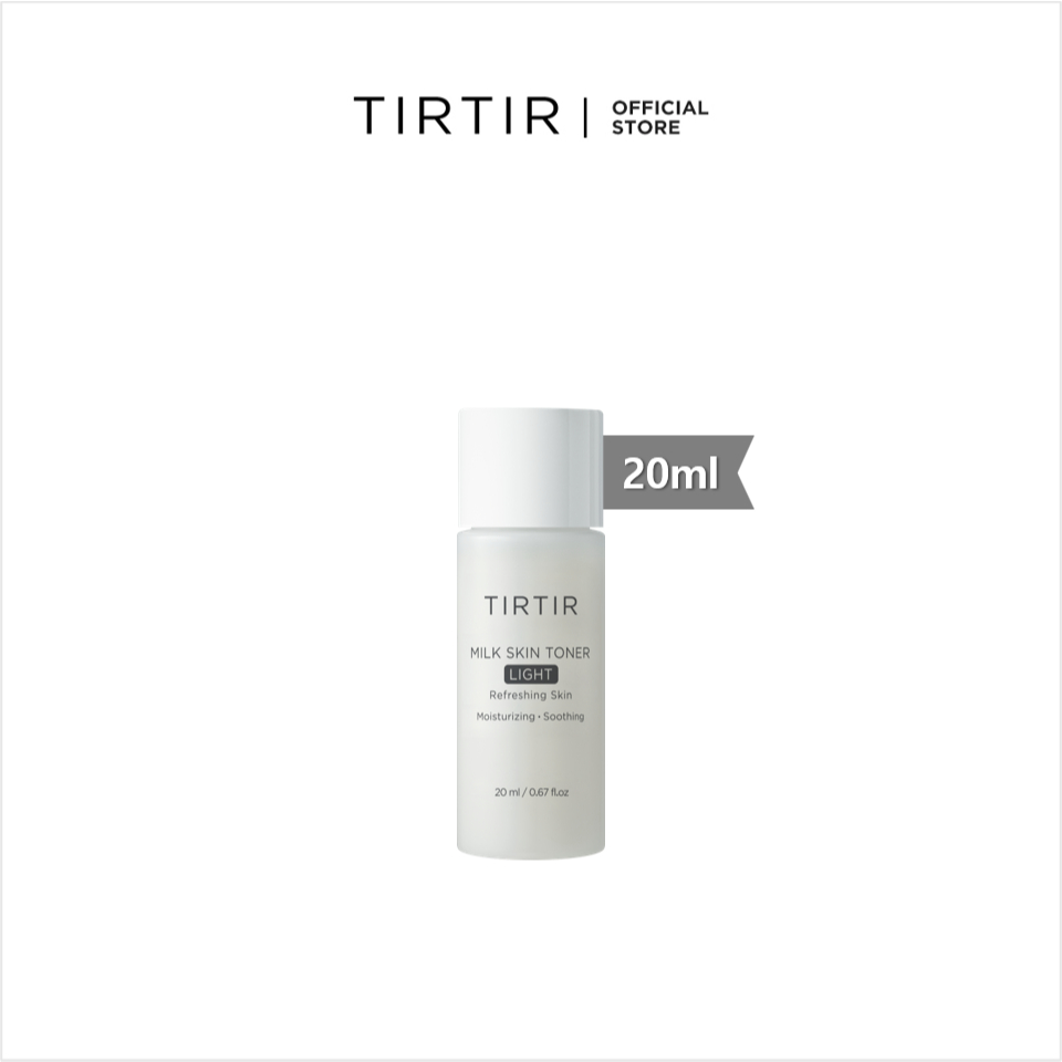 [TIRTIR] Mini Size Milk Skin Toner Light 20ml (Lightweight, 4% ...
