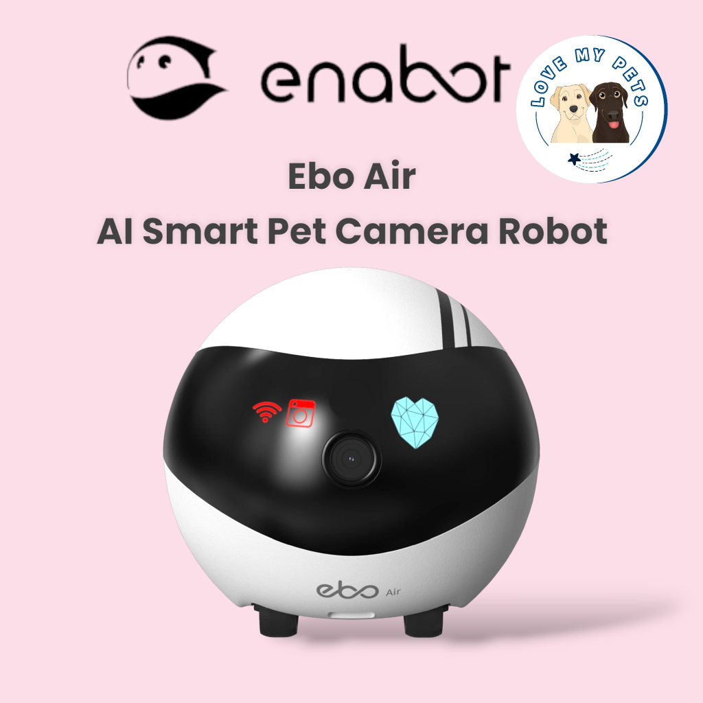 Enabot EBO Air AI Smart Robot Pet Camera | Shopee Singapore