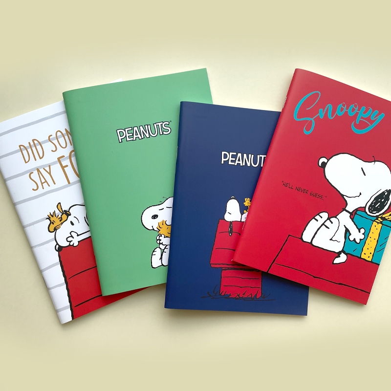 [LAST STOCK] Peanuts Snoopy A5 Ruled Lined Notebook Notepad Woodstock ...