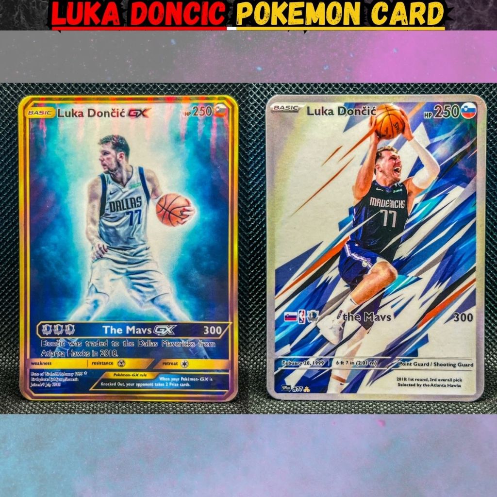 NBA Basketball: Dallas Mavericks - Luka Doncic Pokemon Card | Shopee ...
