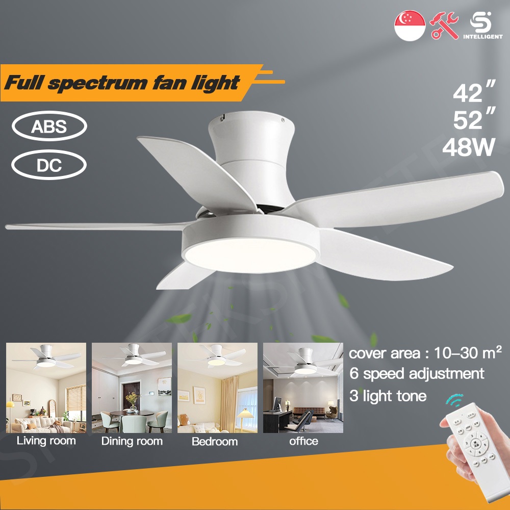 ceiling fan light bestar ceiling fan Ceiling Fan with LED Light Remote ...