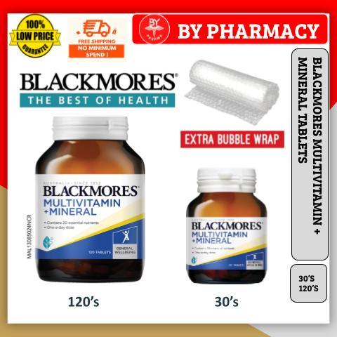 BLACKMORES MULTIVITAMIN & MINERAL TAB 30S/ 120S | Shopee Singapore
