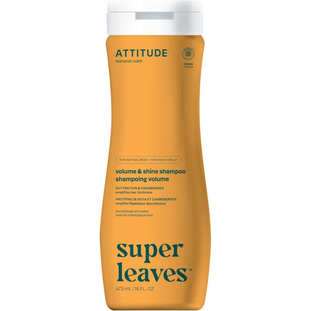 🌟💯% AUTHENTIC🌟 ATTITUDE Volume & Shine Hair Shampoo - Shampoing Volume ...