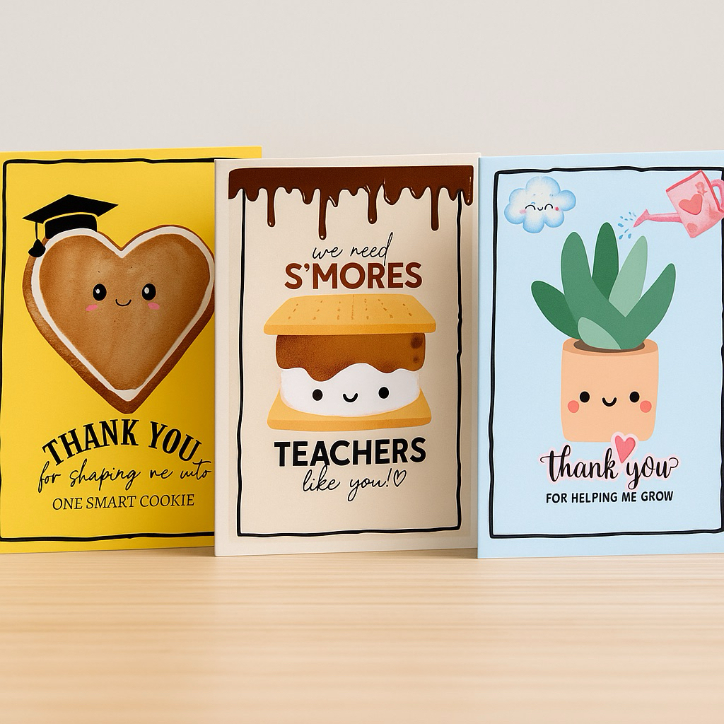 🇸🇬SG Punny Teacher Card Appreciation Puns Special Editions for Greeting ...