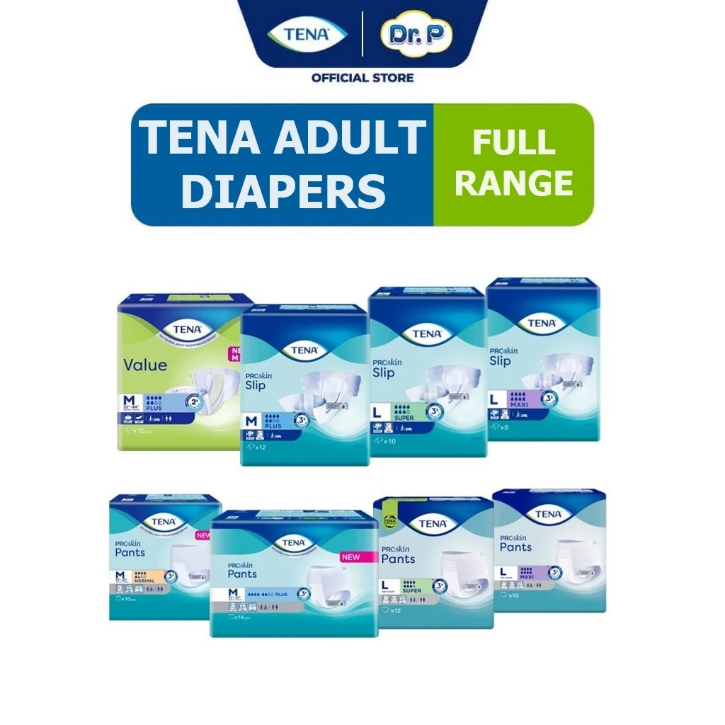 Tena Adult Diapers Full Range | Shopee Singapore