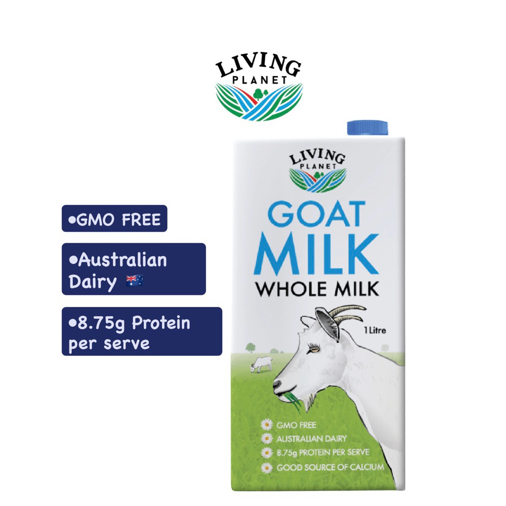 Natural Goat Milk UHT Living Planet 1 Litre Australian Dairy Milk ...
