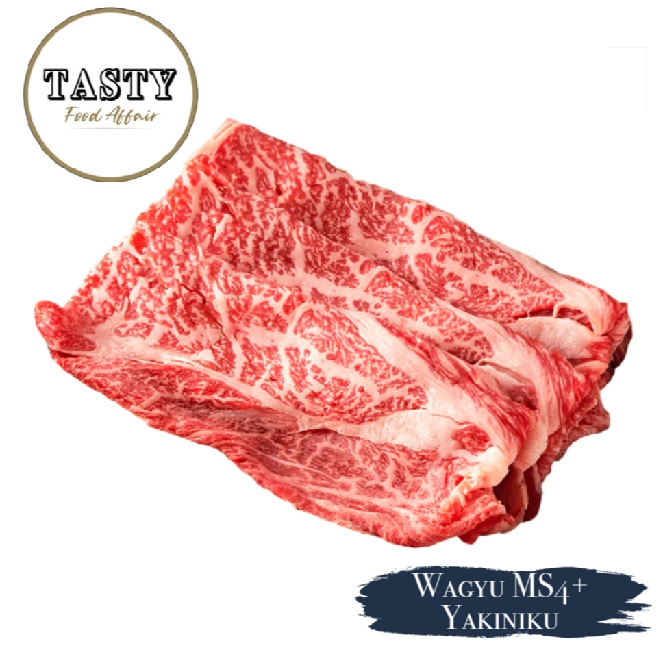 [Tasty Food Affair] Heritage Choice Wagyu Beef MS4+ Yakiniku | Shopee ...