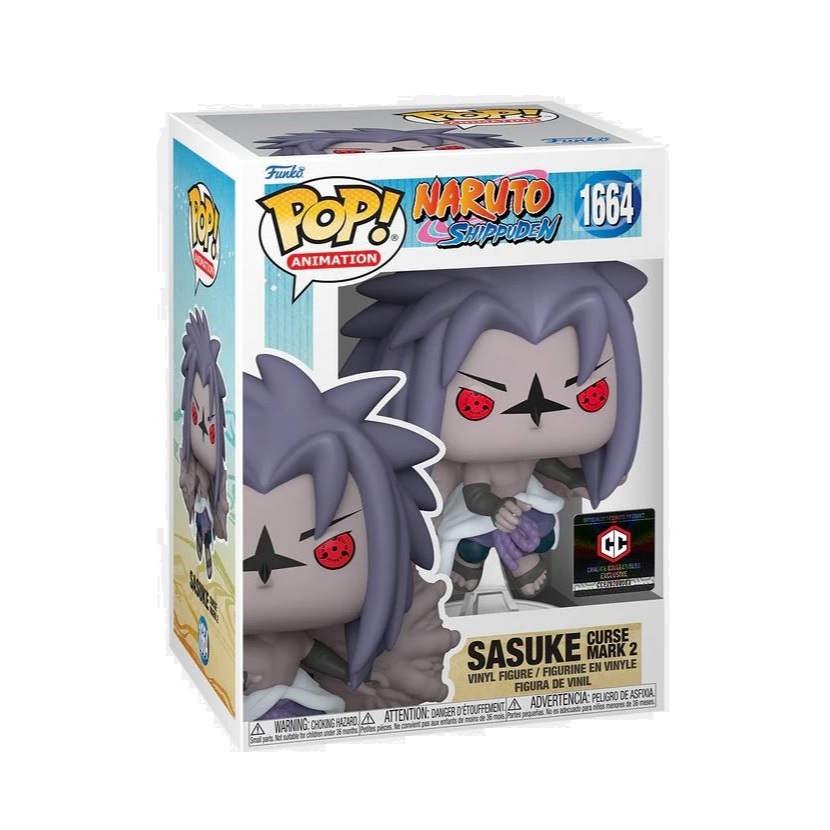 Funko POP Naruto Shippuden 1664 Sasuke Curse Mark 2 Chalice Exclusive | Shopee Singapore