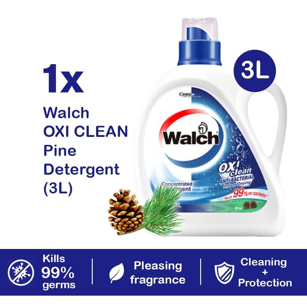 Walch Concentrated Laundry Detergent 3L - Original/Lemon/Pine/Lavender | Shopee Singapore