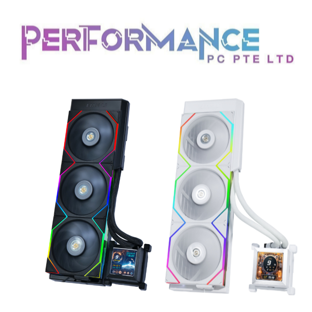 LIAN LI Hydroshift LCD AIO 360TL 360 TL Black / White Watercooler ...