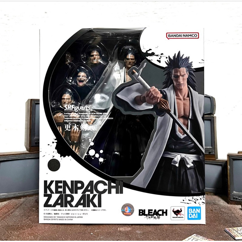 Bandai SHF SH S.H.Figuarts Kenpachi Zaraki (Bleach: Thousand-Year Blood ...