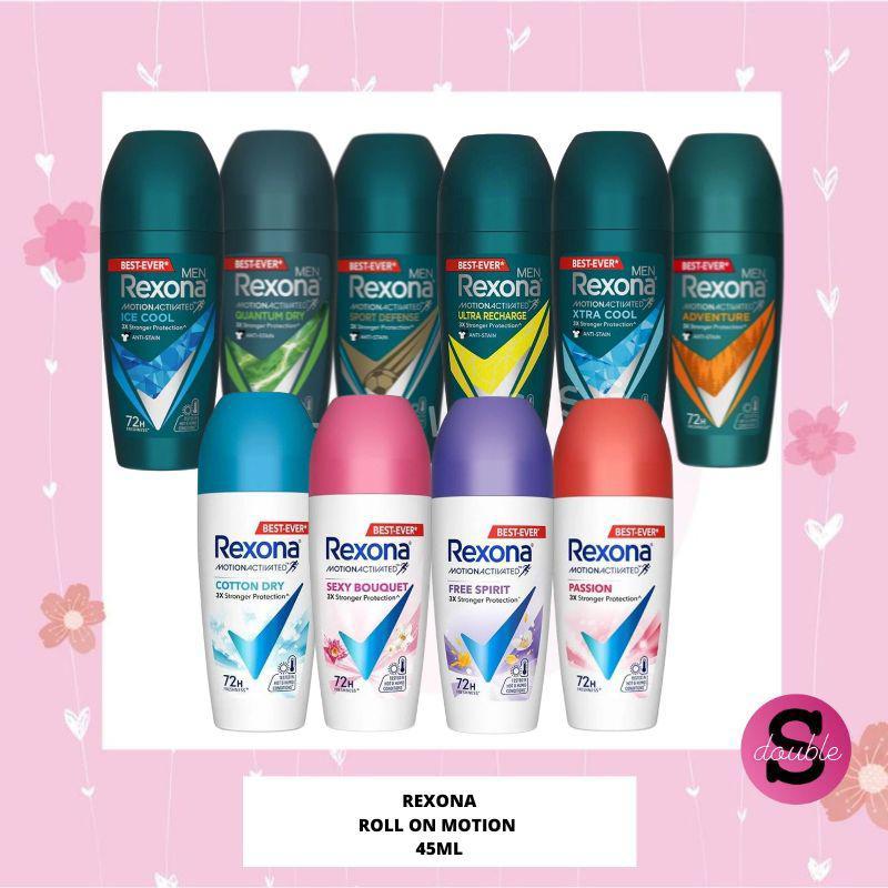 Rexona Deodorant Roll On for both Women/Men (50ml/45mlBottle) [Mix ...