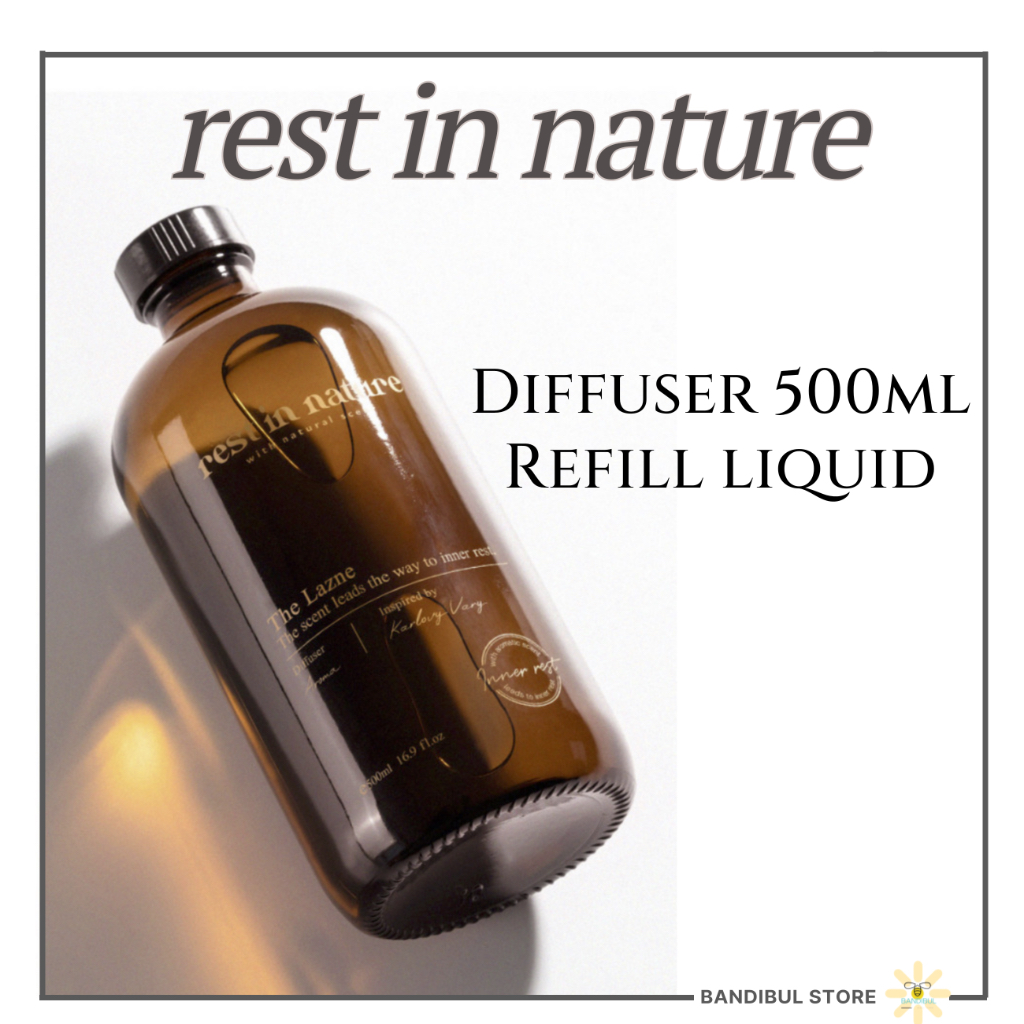 [rest in nature] Diffuser refill 500ml+10 Sticks(24cm) | Shopee Singapore