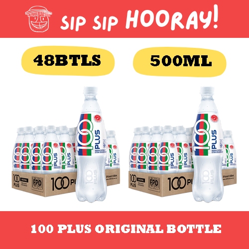 100Plus Original Bottle (24 x 500ml) x 2cartons | Shopee Singapore