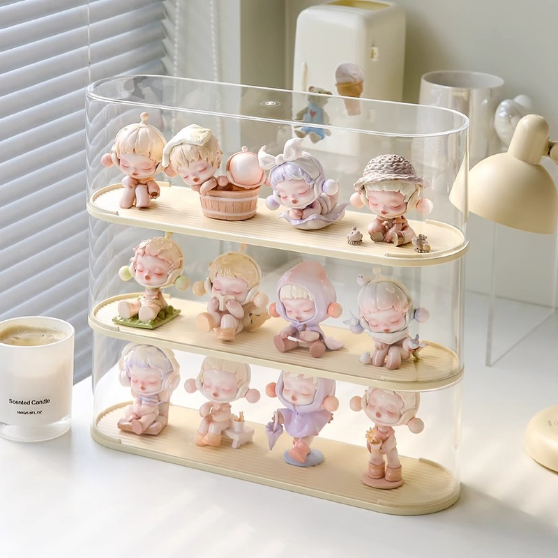 Display Cabinet Transparent Box Lego Popmart Molly Display Box Blind ...