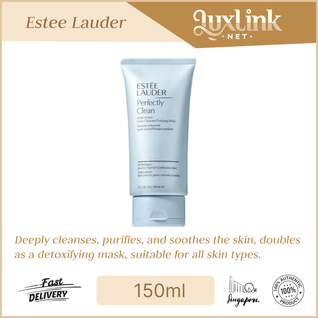 Estee Lauder Perfectly Clean Multi-Action Foam Cleanser 150ml | Shopee ...