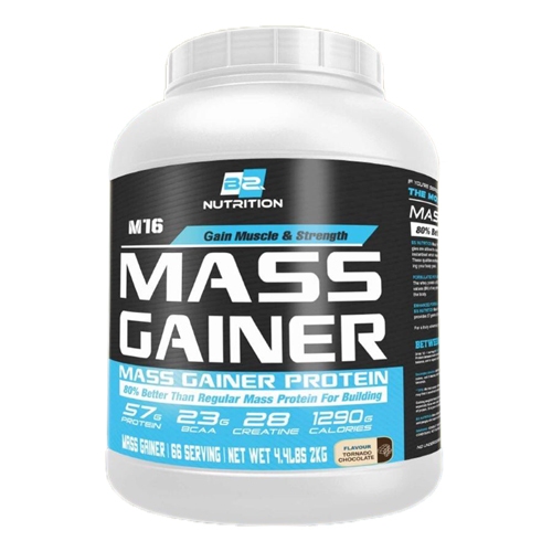 BS Nutrition Mass Gainer 2KG, HALAL, Build Muscle, Bulk Muscles, High ...