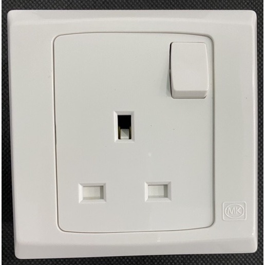MK - 13A/250V 1 GANG SWITCHED SOCKET OUTLET [SG READY STOCK] | Shopee ...