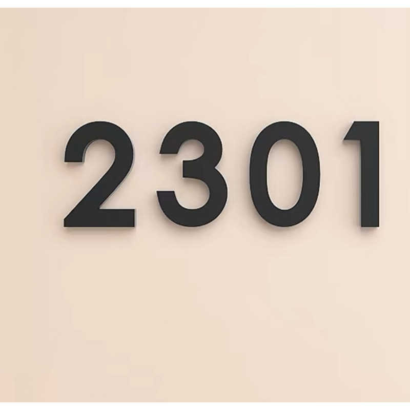 [SG Seller] Customised Unit Number Sign | Personalised House Number ...