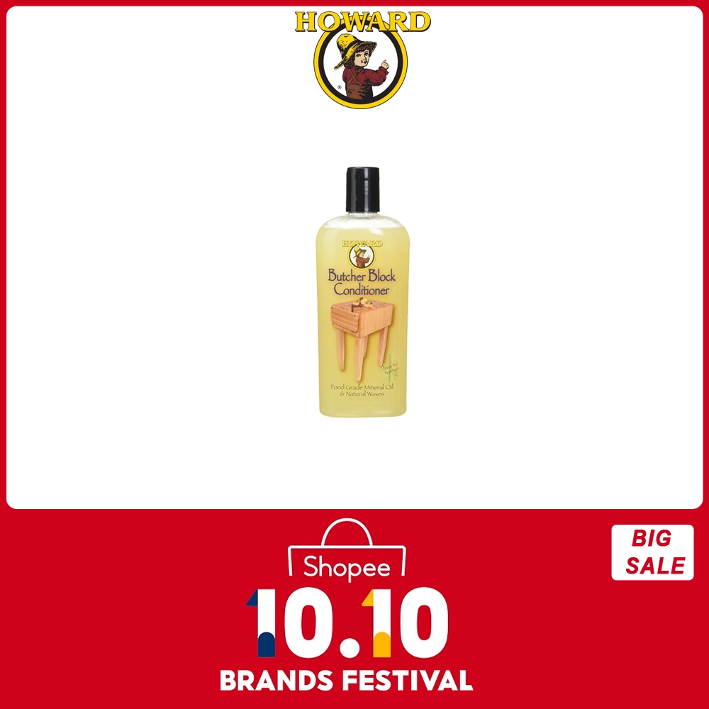 Howard Butcher Block Conditioner 59ML (Food Grade Mineral Oil) | Shopee ...