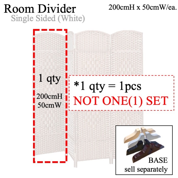 [SG SELLER] Rattan Divider/Bamboo Divider/Room Separator/Room Partition ...