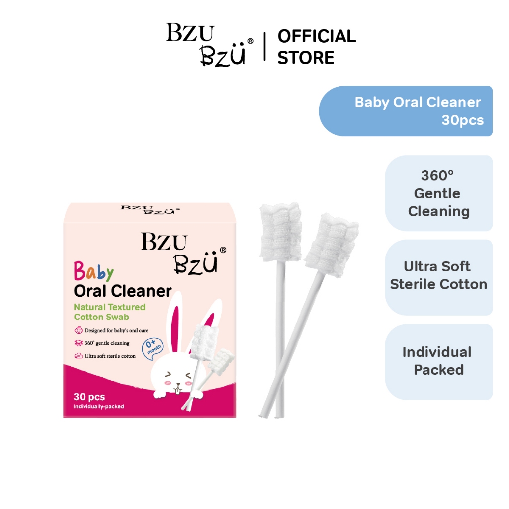 BZU BZU Baby Oral Cleaner (30pcs) | Shopee Singapore