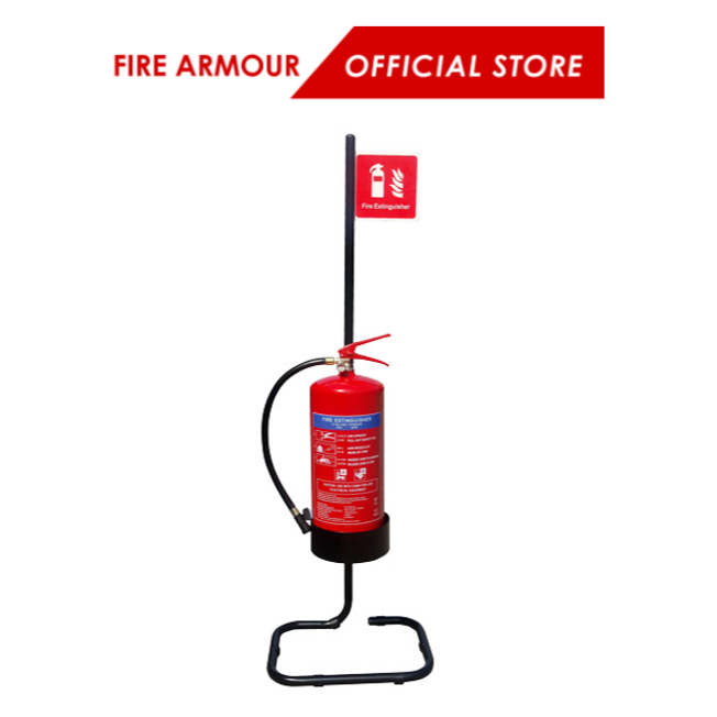 Portable Fire Extinguisher stand with Flag | Shopee Singapore