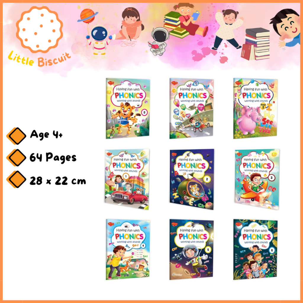 [SG Local Stock] Having Fun with Phonics/Exercise Book/Phonics Reader ...