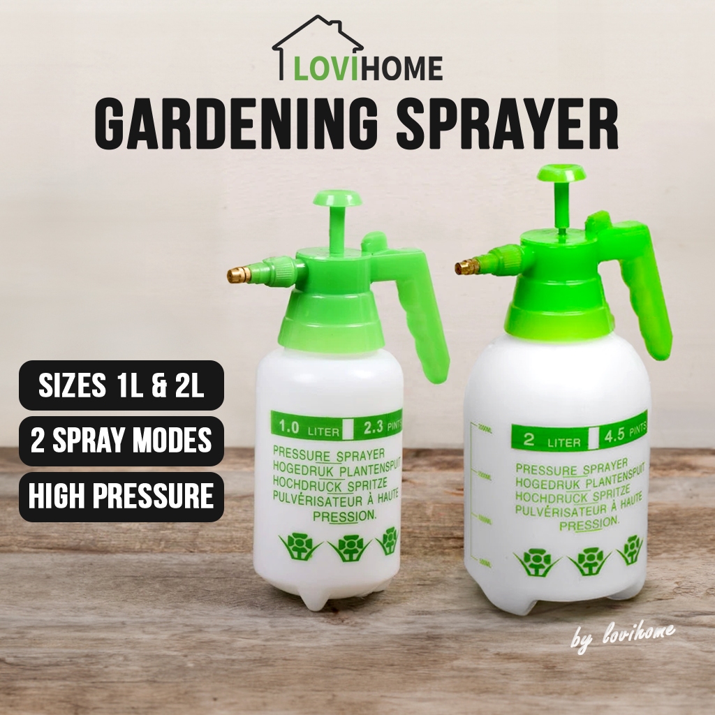 SG Multi-Purpose Gardener Sprayer High Pressure Gardening Spray PE ...