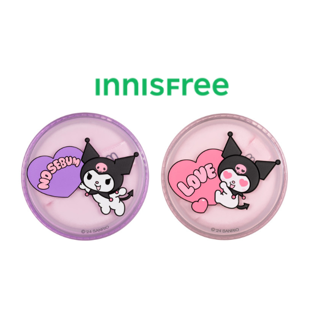 [INNISFREE X KUROMI] Limited Edition No Sebum Mineral Powder 5g | Shopee Singapore