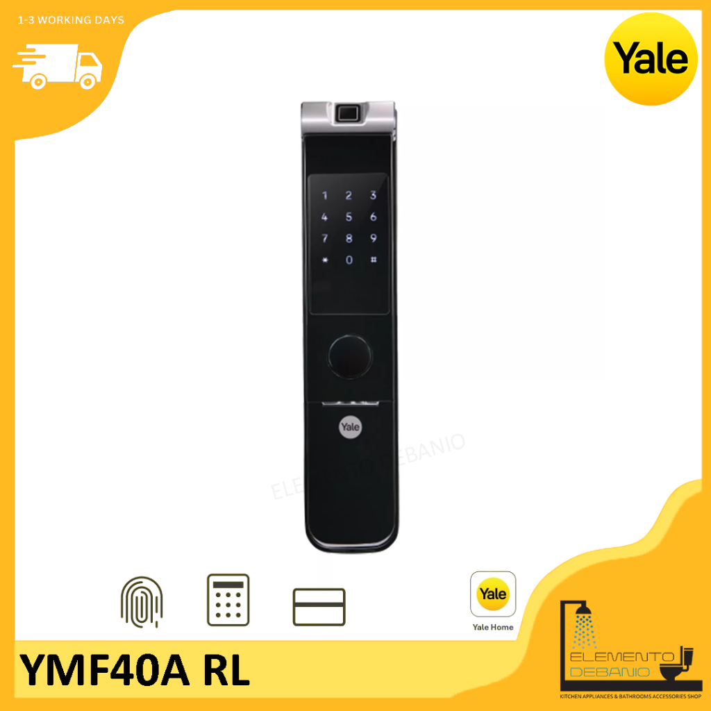 Yale YMF40A RL Roller Mortise 60mm Lock - Yale Home App Smart Lock ...