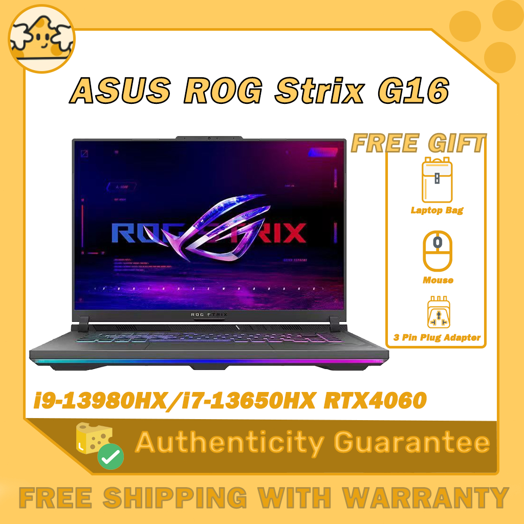 ASUS ROG Strix G16 2023 Gaming Laptop G614JV 16 inch 240Hz ROG Nebula ...