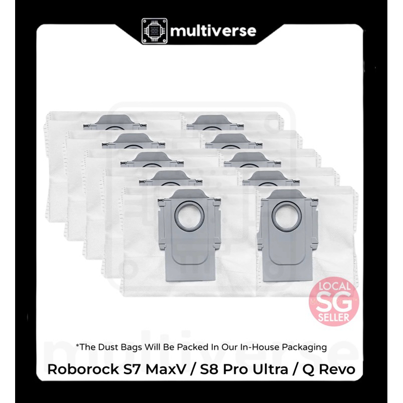 Roborock Q Revo Curv / Saros 10R / Q Revo MaxV / Q Revo Pro / S8 Pro Ultra / S7 MaxV Ultra Dust ...