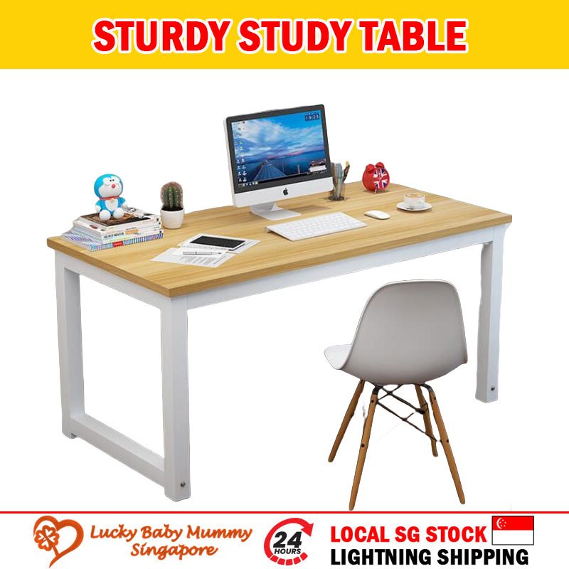 Heavy Duty Table/Computer Desk/Study Table | Shopee Singapore
