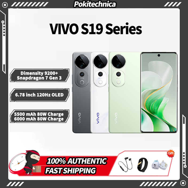 VIVO S19 Pro Dimensity 9200+ / VIVO S19 Snapdragon 7 Gen 3 80W Fast ...