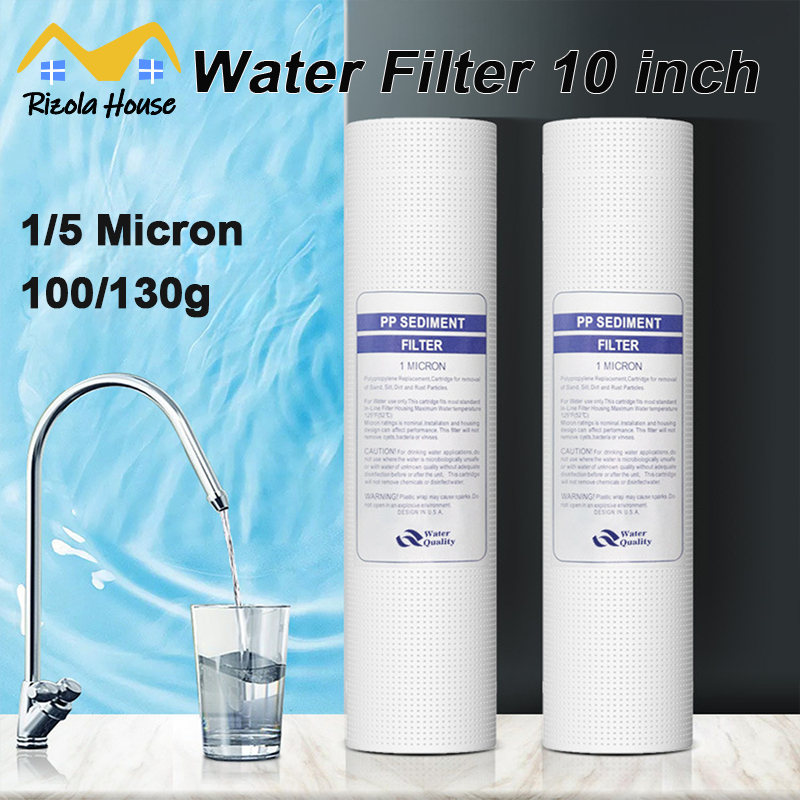 【SG】1/5 Micron Water Filter Replacement 10 inch Filter Cartridge ...