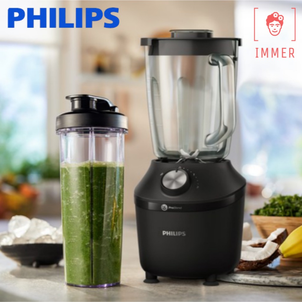 Philips Blender 3000 Series HR2291/41 + Tumbler GlassJar ...