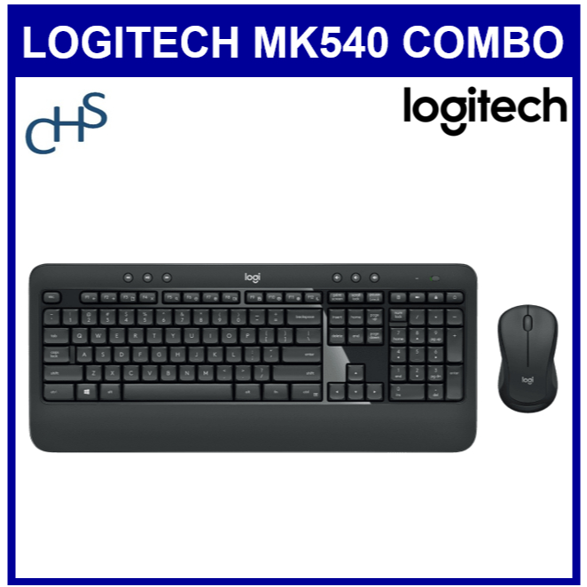 Logitech MK540 Advanced Wireless Combo Plug and Play Unifying Ready ...
