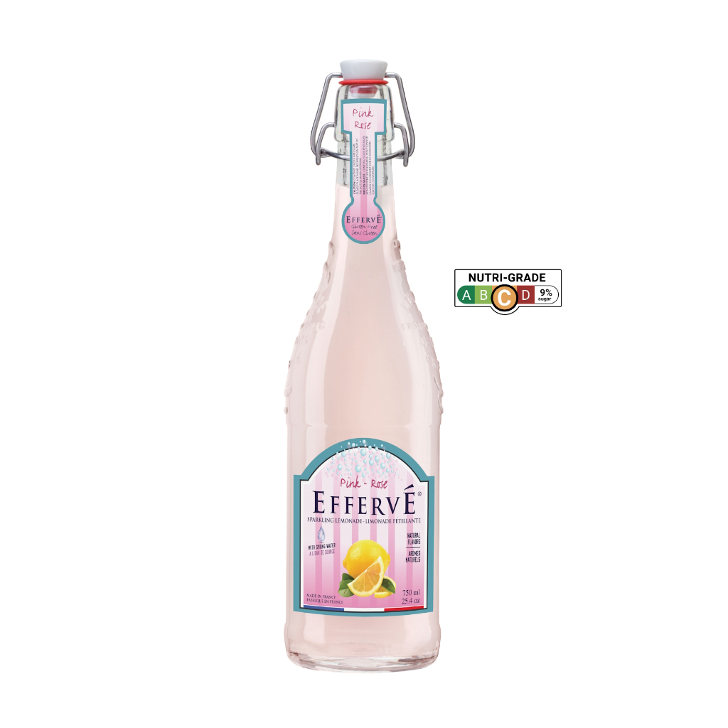 Efferve Sparkling Lemonade 750ml glass bottles(FRANCE) *Single Bottle ...