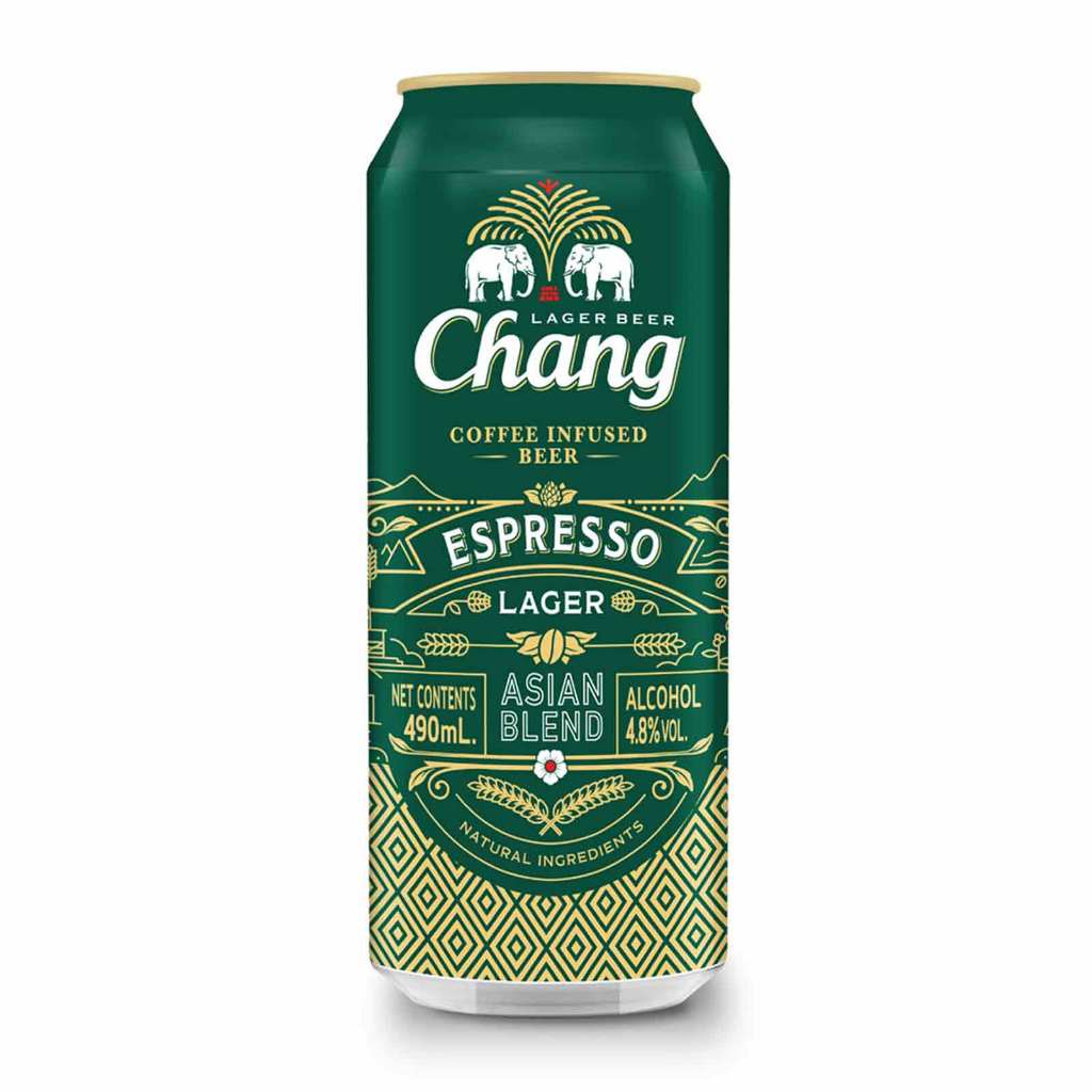 Chang Espresso Lager Beer Can 490ml | Shopee Singapore
